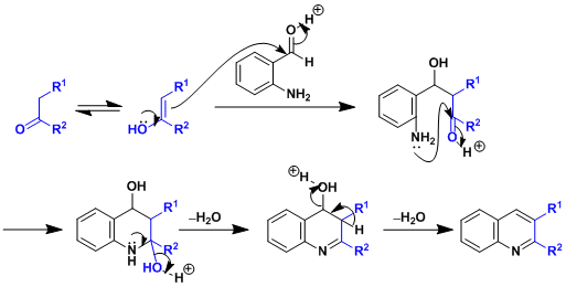 フリードレンダー キノリン合成 Friedlander Quinoline Synthesis | Chem-Station (ケムステ)